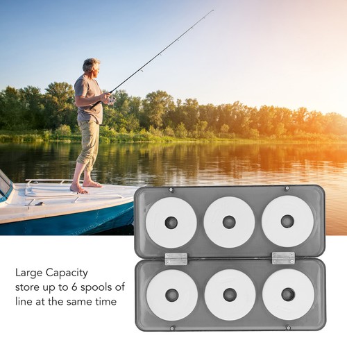 Fishing Line Spool Case Multifunction Portable Foam Spools Line Box For ...