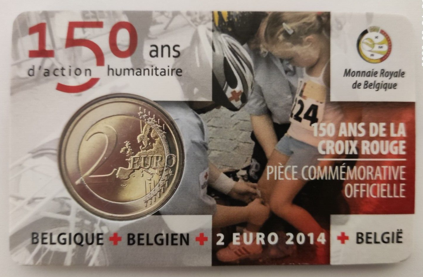 Belgium 2 euro coin 2014 Belgium Red Cross COIN CARD | eBay