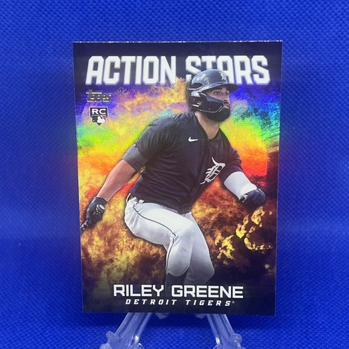 Topps 2023 Update Series Baseball Card #AS-8 Riley Greene RC Action ...