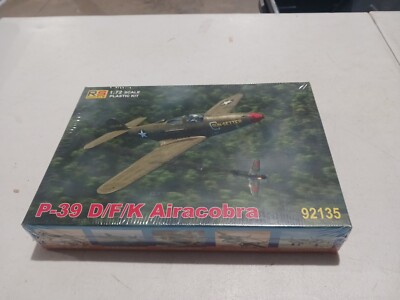 Lot 617 Rare Sealed "Sun Setter" 1/72 RS Models 92135 P-39D/F/K ...