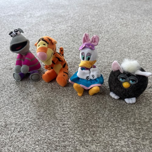 McDonalds Happy Meal Toys Bundle Plush Tigger, the hoobs, Daisy Duck ...