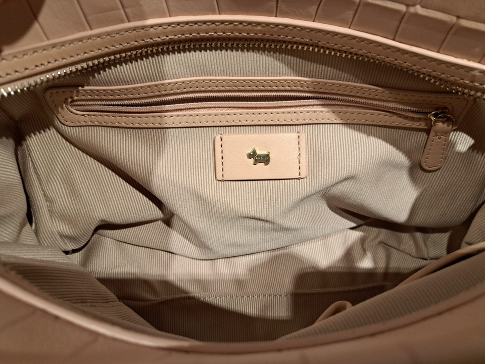 Radley - Medium Grab Bag - Leather BNWOT Dust Bag | eBay UK