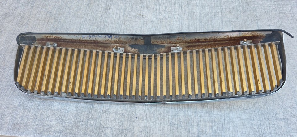 2000-2005 Cadillac Deville E&G Classics Vertical Gold Grill Grille OEM ...
