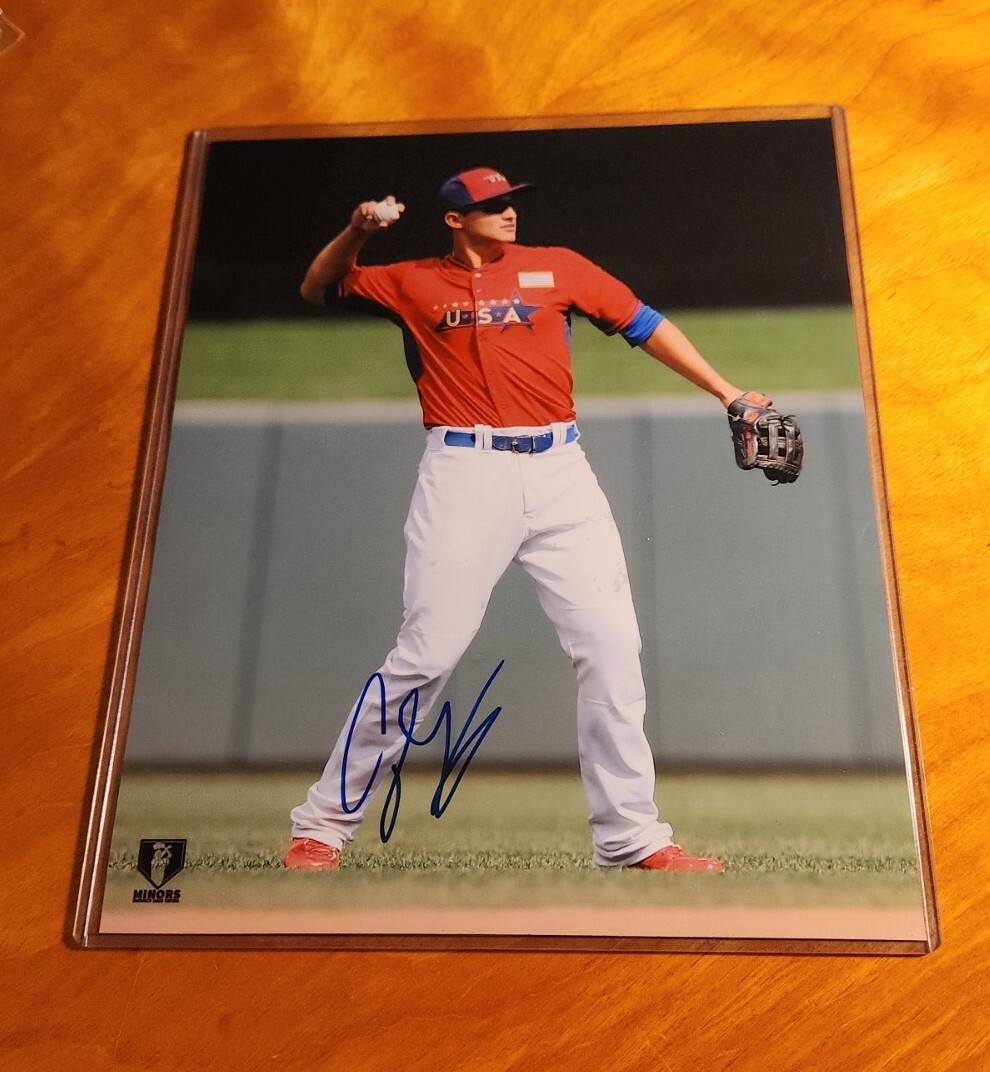 Corey Seager Signed 8x10 Texas Rangers Autograph | eBay