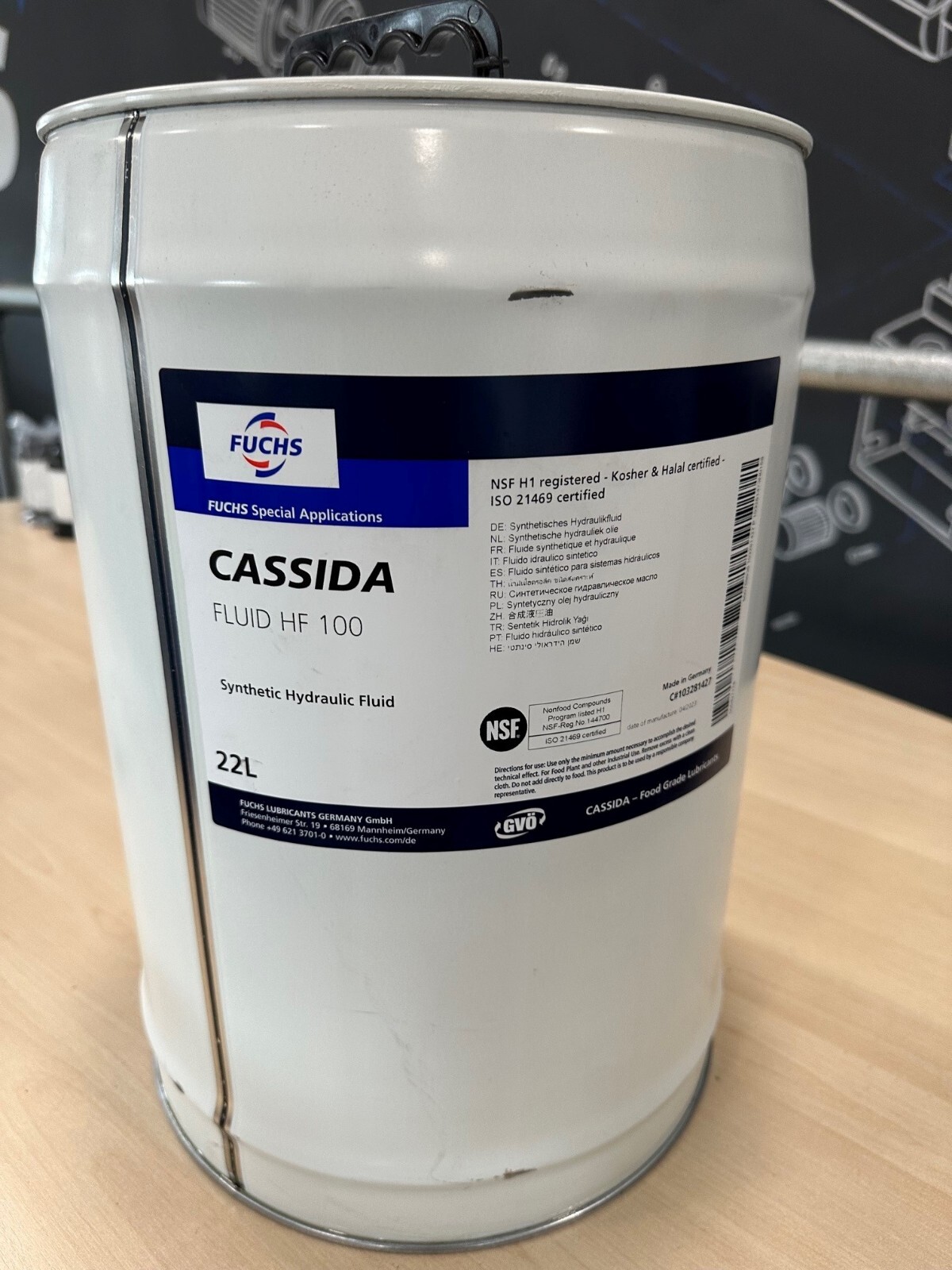 22L CASSIDA FLUID HF 100 | eBay UK