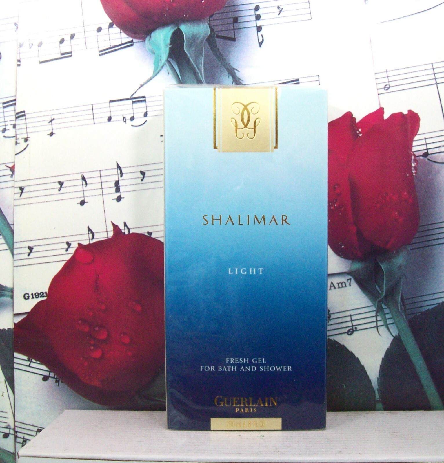 Guerlain Shalimar Light Fresh Gel For Bath And Shower 6.8 FL. OZ. | eBay