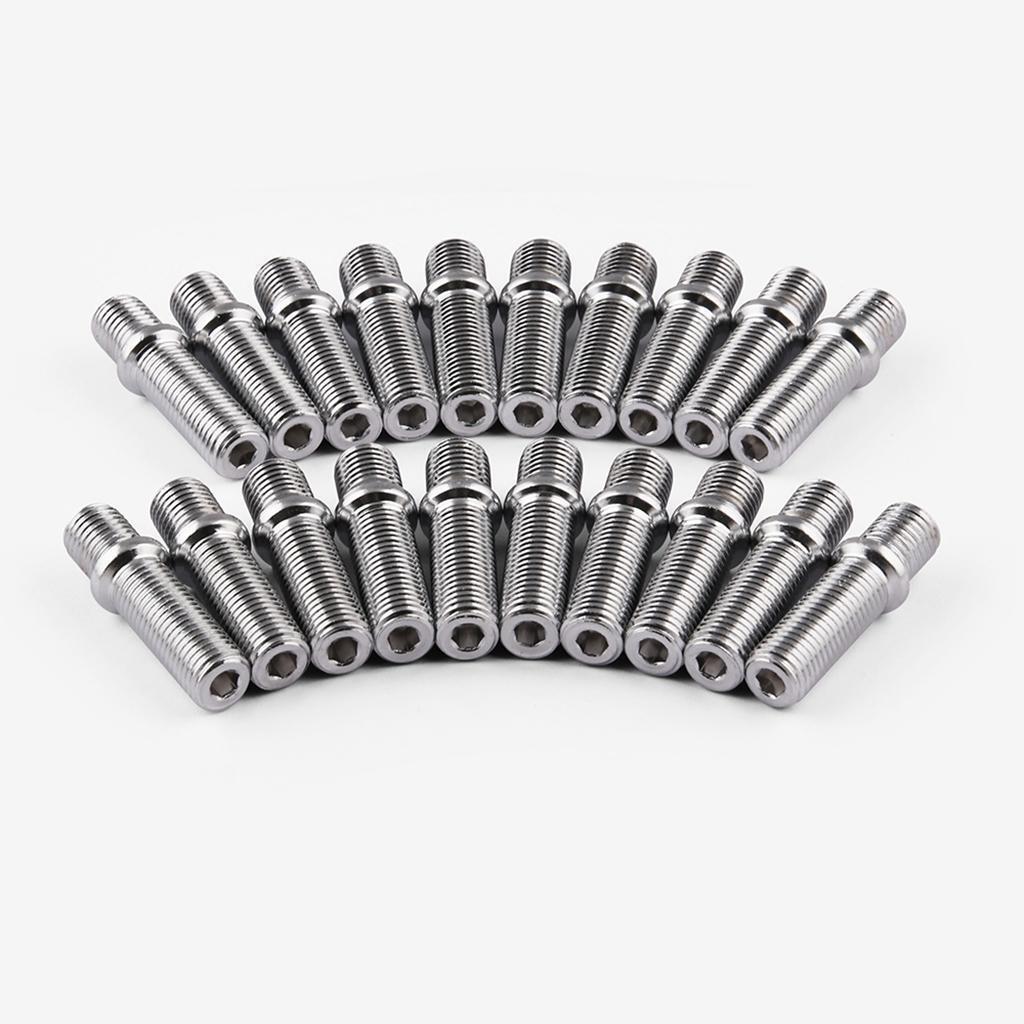 20x *1.5 to *1.5 50MM Long Wheel Stud Conversion Kit For German Cars | eBay