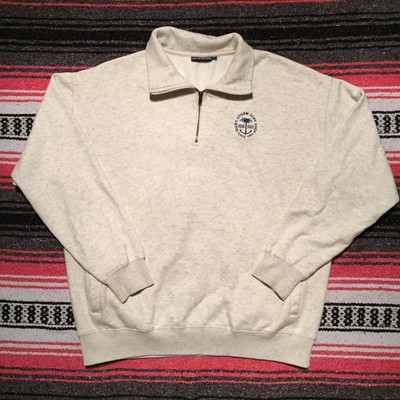 Vintage Y2K Quiet Storm Surf Shop Pullover Sweater Size XL Gray | eBay