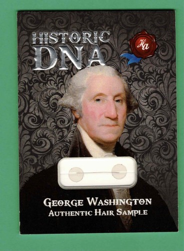 2020 HA HISTORIC DNA GEORGE WASHINGTON AUTHENTIC HAIR SAMPLE 49/102 | eBay