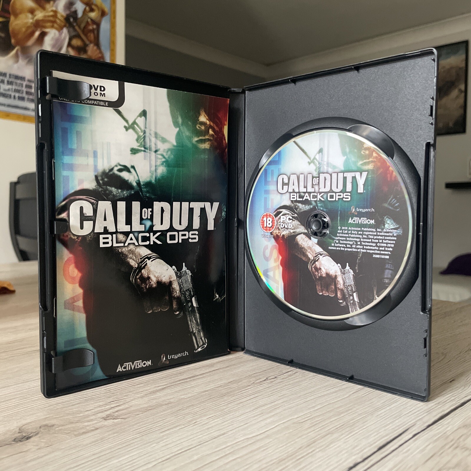 CALL OF DUTY BLACK OPS PC GIOCO CD ROM VERSIONE UFFICIALE VIDEOGIOCO NO ...