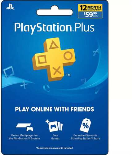 PlayStation Plus: 12 Month Membership [New ] 711719528227 | eBay
