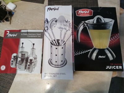 Parini 34 Oz Citrus Press Juicer Extractor Two Cone Sizes NEW IN BOX ...