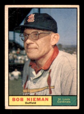 1961 Topps Baseball #178 Bob Nieman VG *e2 | eBay