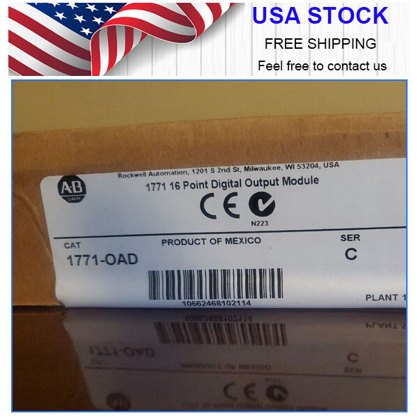 1771OAD Allen Bradley 1771-OAD C Rev C02 AC Output Module 10-138VAC AB ...