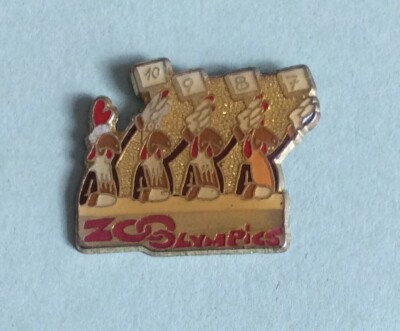 PIN'S ZOO OLYMPICS A SERIES PICHA 1992 ANIMAL BEHAVIOR CANAL + | eBay