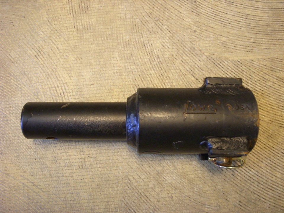 Lowe 2-9/16" Round to 2" Round Auger Bit Post Hole Digger Adapter ...