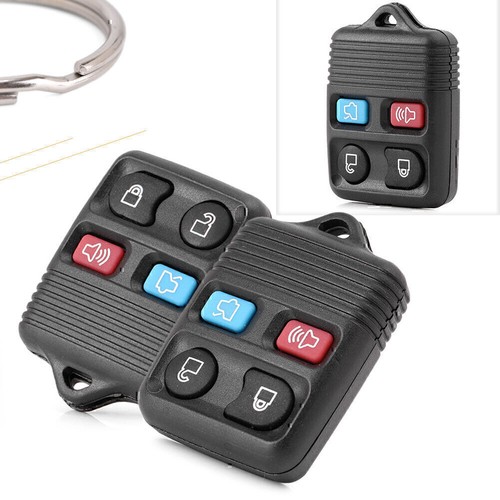 4-Button Remote Control Keyless Entry Replacement Key Fob for Ford ...