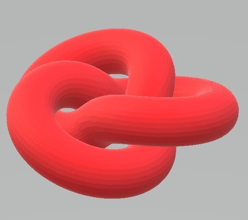 Torus Trefoil Gordian Knot Ring Cinquefoil Math Mathematician Science ...