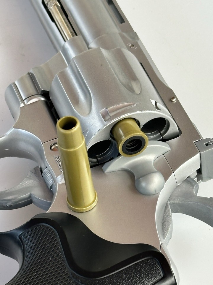 Vintage ASGK ua-941S .357 Magnum Revolver Airsoft Gun - Sliver - New In ...
