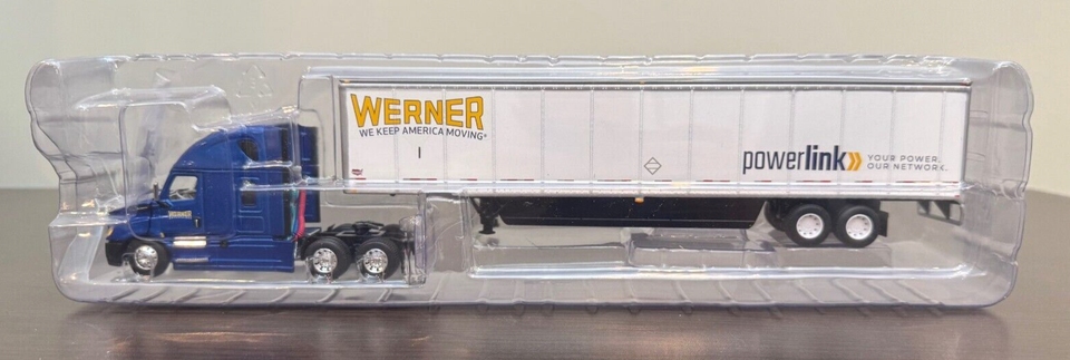 Werner Enterprises DCP First Gear Truck Freightliner Powerlink 60-2052 ...