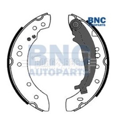 Brake Shoes Rear Set of 4 for MITSUBISHI COLT (2004-2012) | eBay