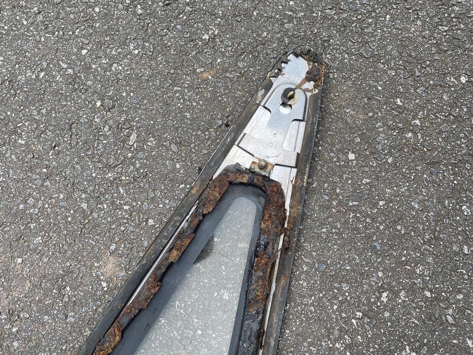 1984-89 Nissan Z31 300ZX OEM Passenger RH Side 2+0 Quarter Window Glass ...