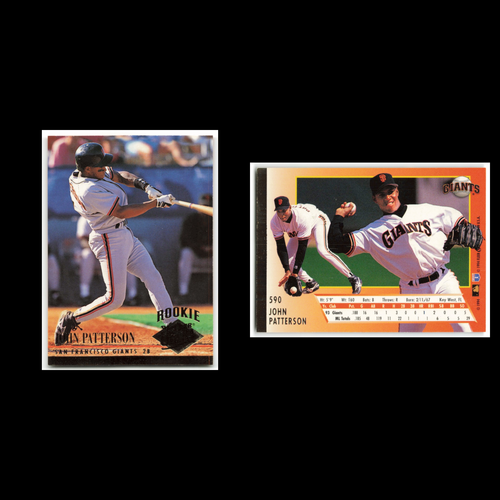 John Patterson Rookie #590 1994 Fleer Ultra San Francisco Giants ...