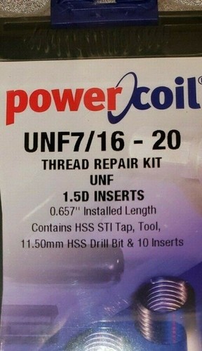 7/16-20 UNF PowerCoil Thread Repair Kit | eBay