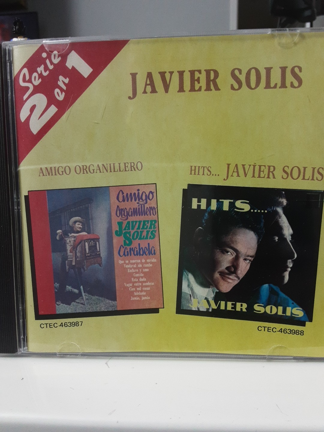 Javier Solis Serie 2en 1 Cd Sony Music Records 1959,61,62,65, Mexico | eBay
