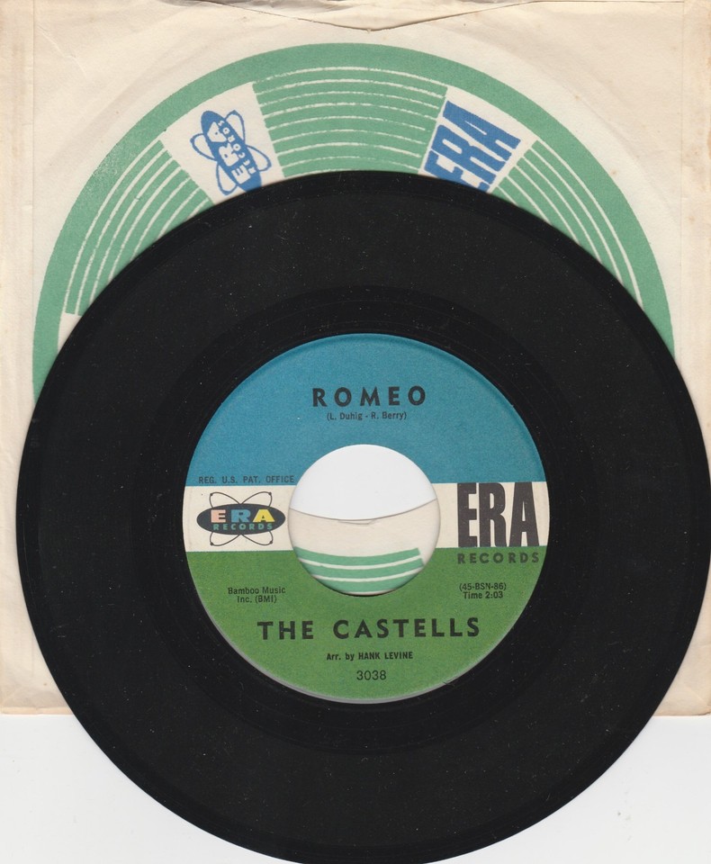 The Castells "Little Sad Eyes" / "Romeo" ERA 1961 | eBay