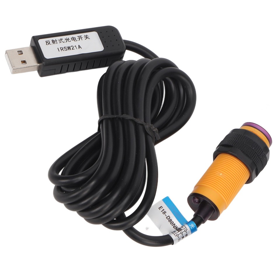 USB Infrared Photoelectric Switch Reflective Sensor Obstacle Avoidance ...