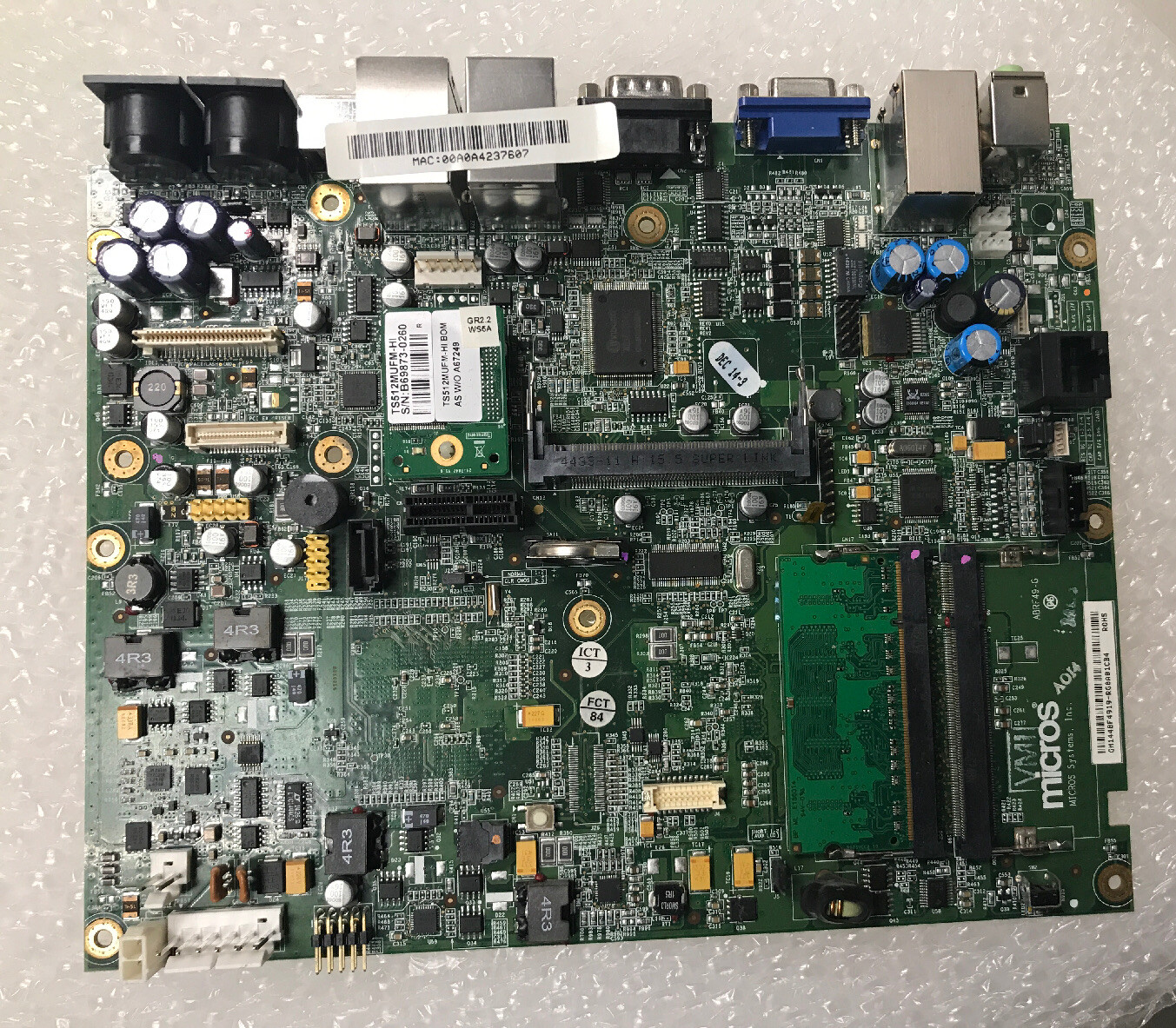 Micros POS workstation 5A motherboard | eBay