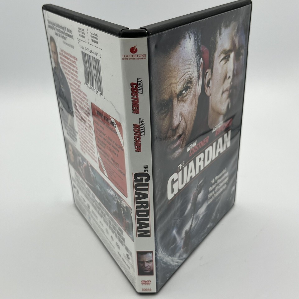 The Guardian DVD 2007 Kevin Costner Ashton Kutcher Coast Guard Rescue ...