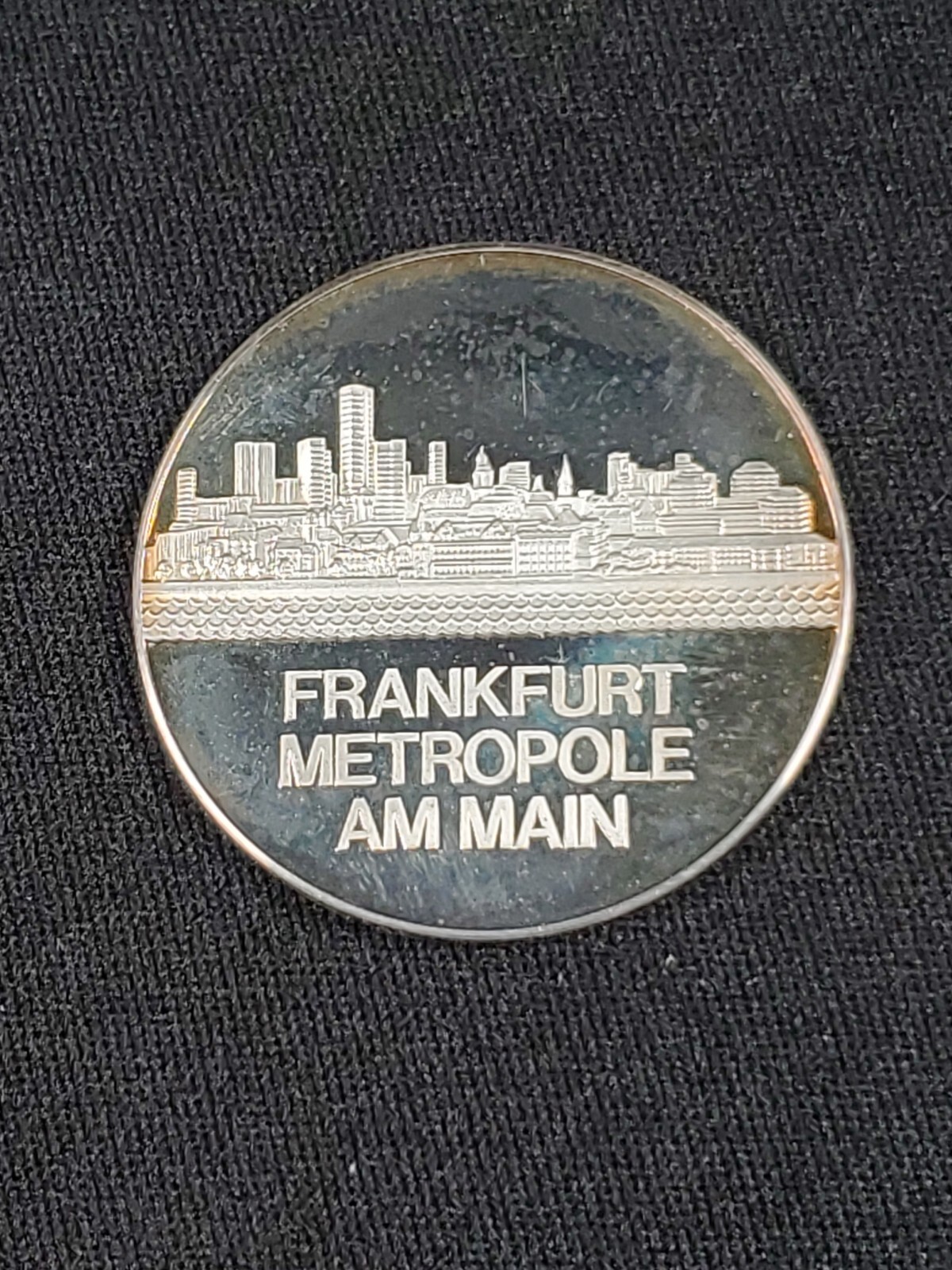 Germany Silver Medal Frankfurt Metropole Am Main Degussa Finesilber | eBay