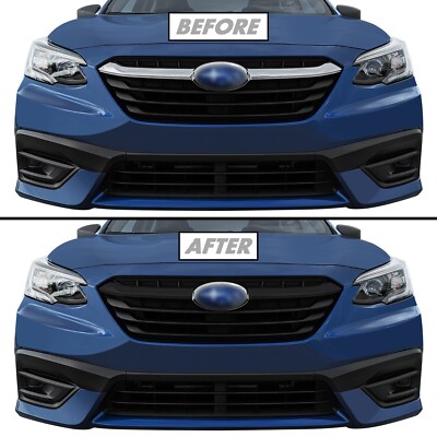 Chrome Delete Blackout Vinyl Overlay for 2020-22 Subaru Legacy Grill Trim | eBay