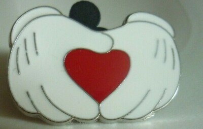 DISNEY PIN MICKEY MOUSE HEART SHAPED HANDS VERY UNIQUE !! | eBay