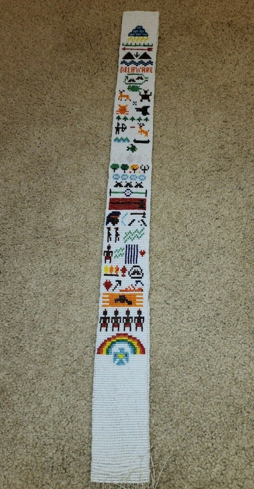 Vigil Beaded Sash with Legend 1980s Grey Owl OA Order of the Arrow Boy ...