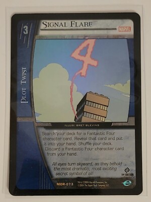 Marvel VS System Signal Flare FOIL Origins Unlimited MOR-073 1st ...