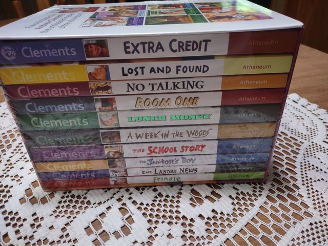 Andrew Clements' School Stories (Boxed Set) : Frindle; Landry News; the ...