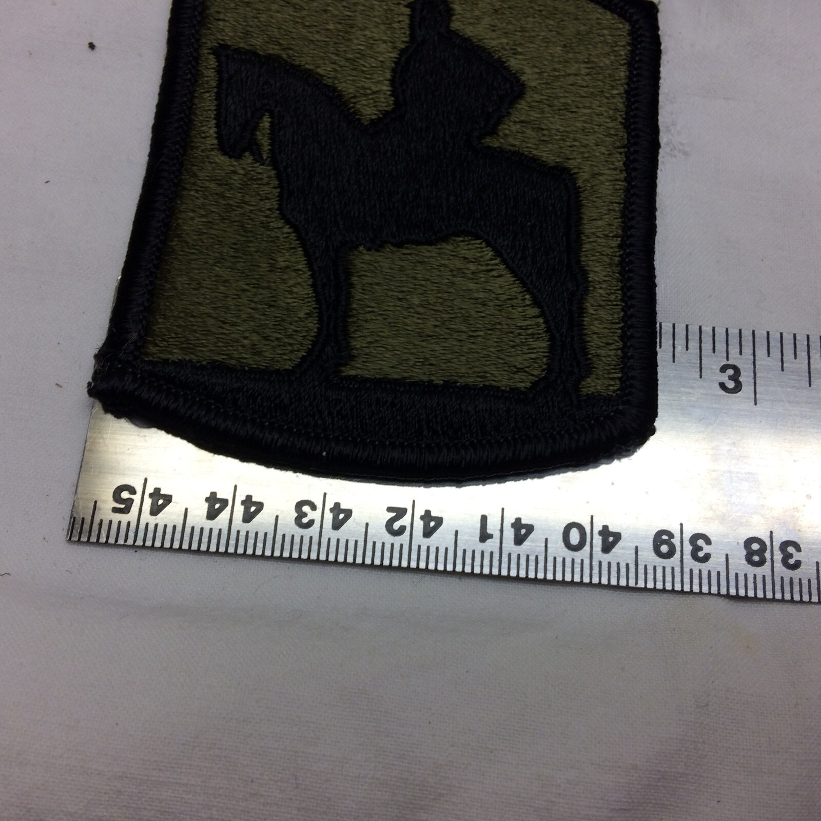 Military Patch Badge lot (2) Army 116th Infantry Brigade Color Subdued ...