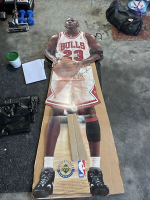 MICHAEL JORDAN UPPER DECK STAND UP LIFE SIZE CARDBOARD CUTOUT | eBay