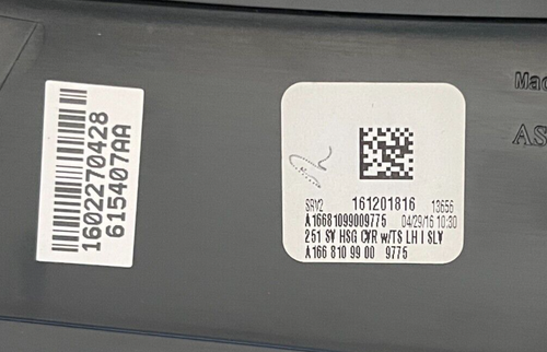 BRAND NEW 2017-2019 MERCEDES GLE GLS LEFT MIRROR HOUSING COVER ...