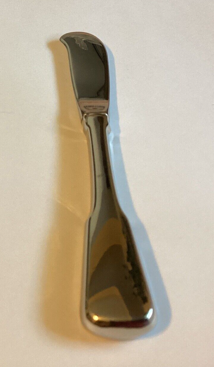 SANDHURST Oneida Stainless Paddle Blade Butter Spreader Cube Flatware ...