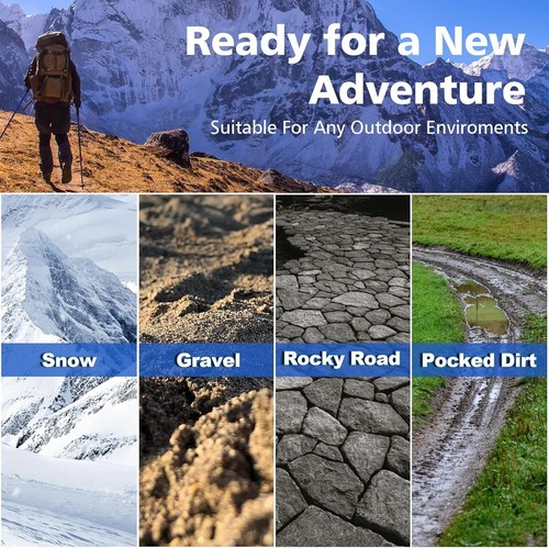 aiGear Tactical Stick Hiking Walking Staff - Trekking Poles Tactical ...