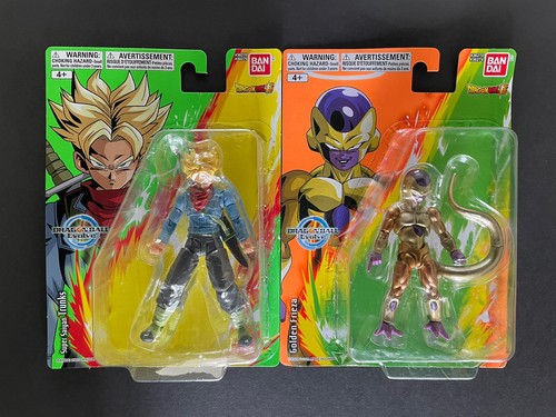 Dragon Ball Z Evolve Super Saiyan Trunks+Golden Frieza 5" Figures from ...
