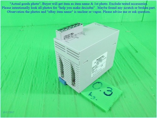 Panasonic FP2-PSA3, AFP2633 Power Unit as photo, sn:1010, dφm cmb ...