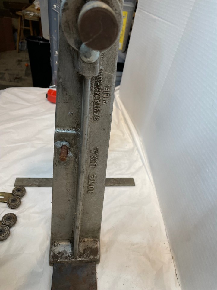 Vintage Rowe Wheel Truing Stand Spoked Wheels Harley | eBay