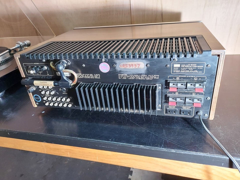 Sansui G-6000 Stereo Receiver with Manual | eBay