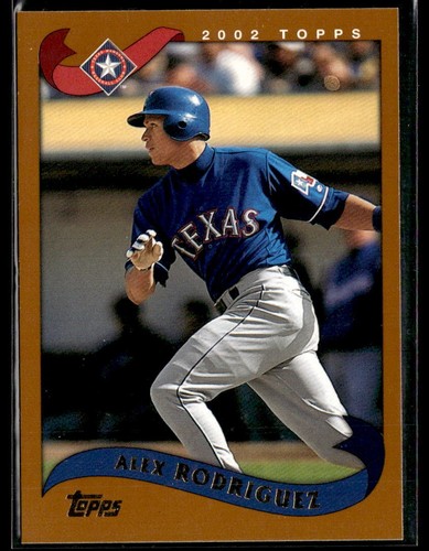 2002 Topps #640 Alex Rodriguez Topps Limited Baseball Card 1802L | eBay