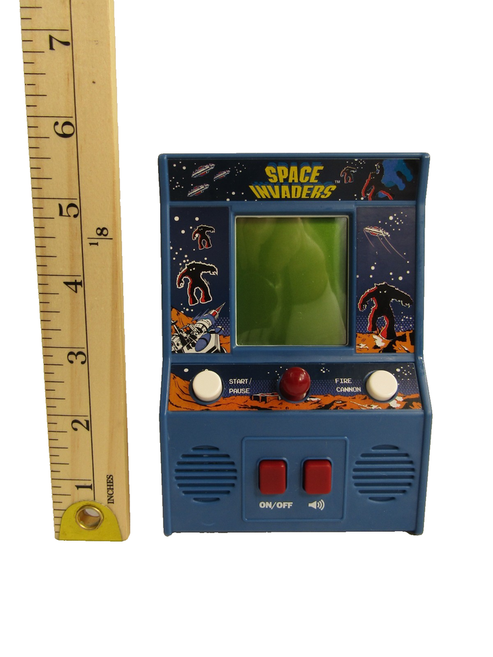 Space Invaders Handheld Classic Mini Arcade Game WORKS | eBay